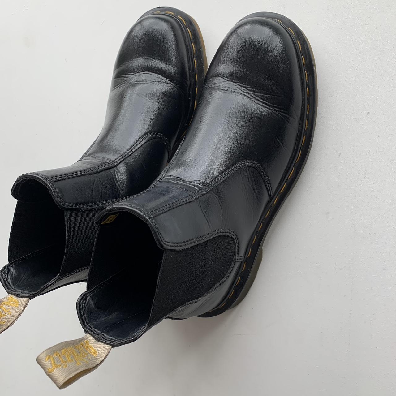 Pristine like-new DM vegan Chelsea boots! Only worn... - Depop