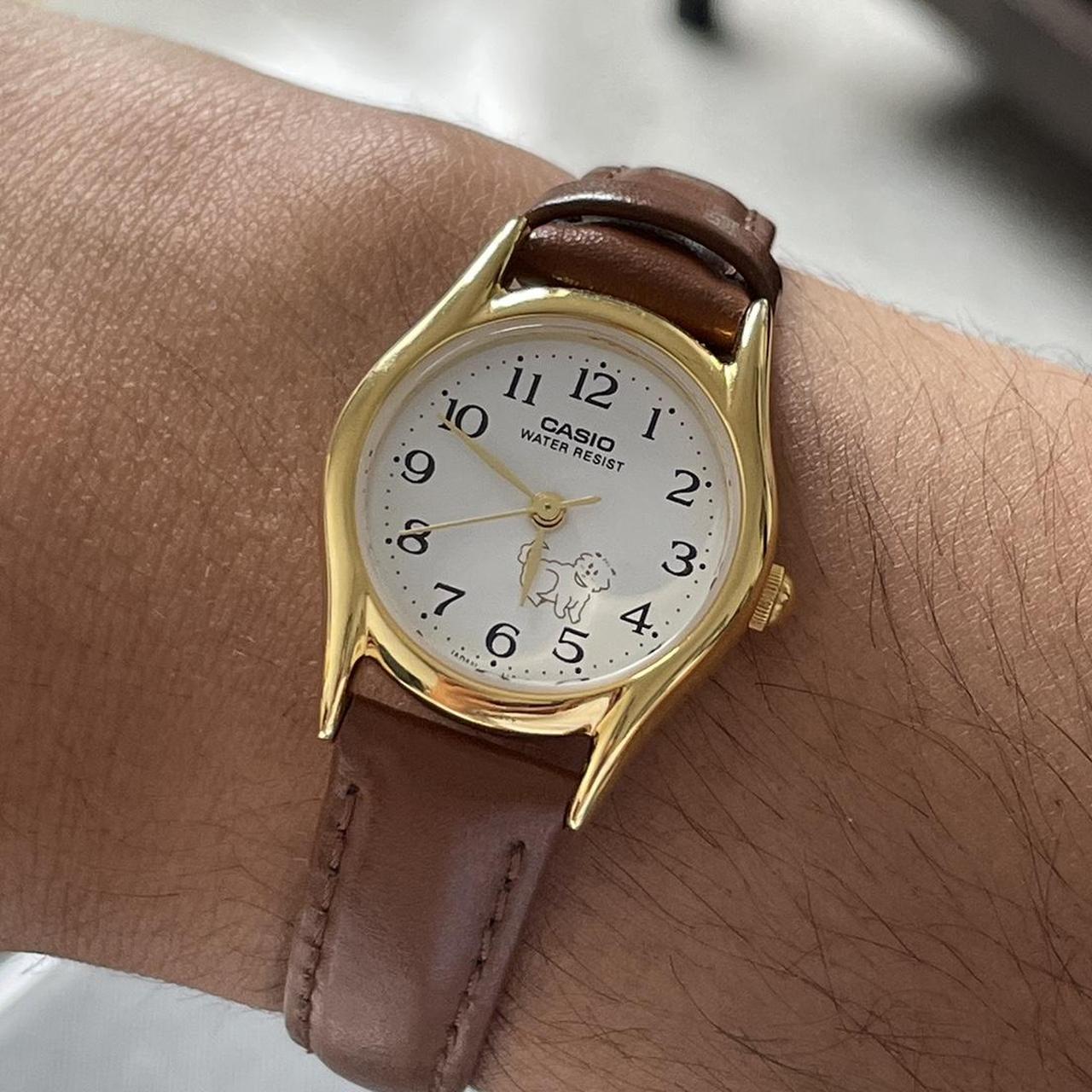 Casio Leather Women’s Watch Bought from LA Apparel... - Depop