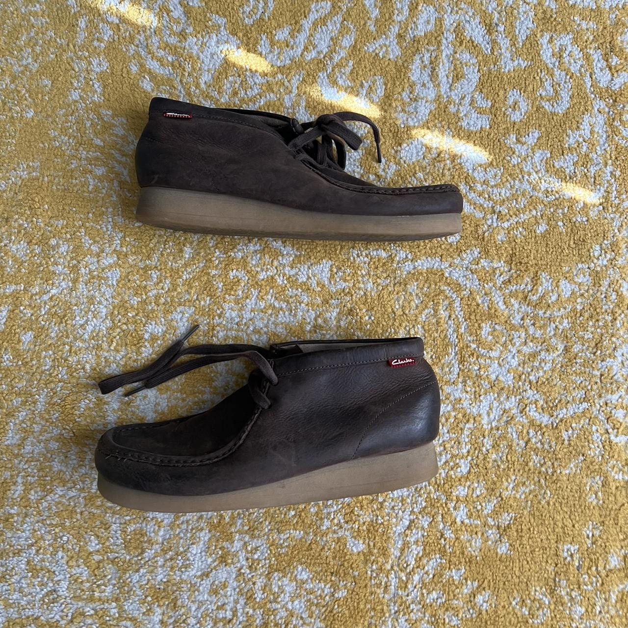 Dark brown Clark’s Size 9 Used - Depop