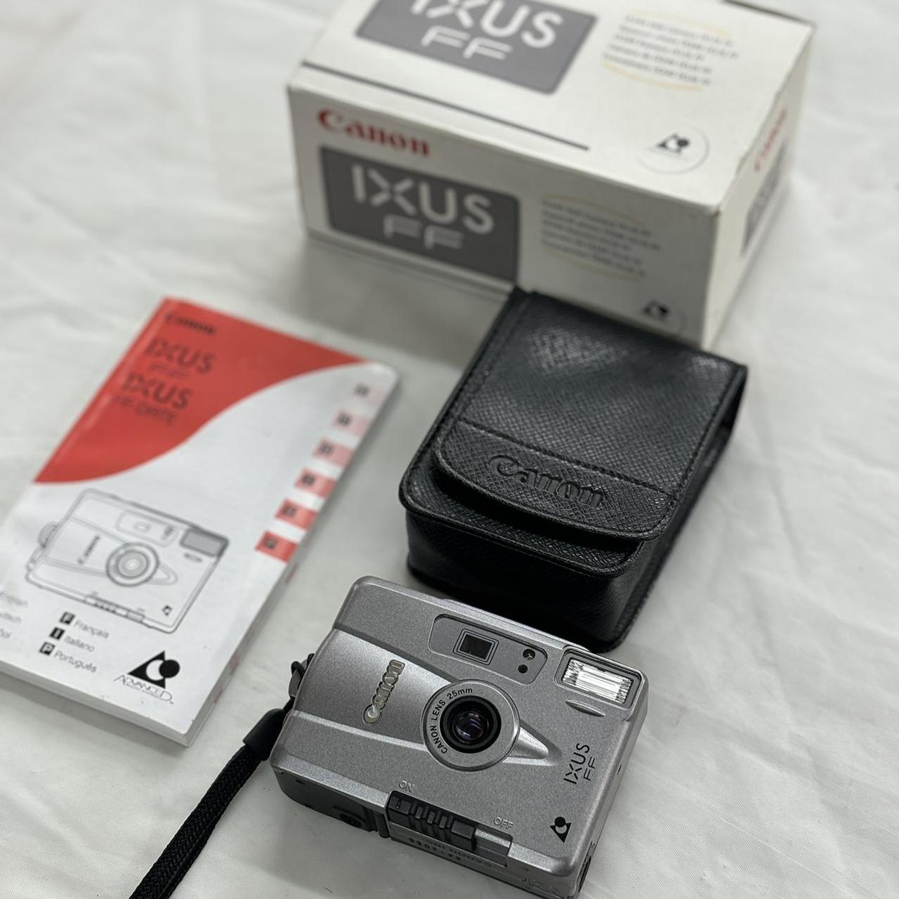 Canon IXUS FF APS Point And Shoot Film Camera In Box... - Depop