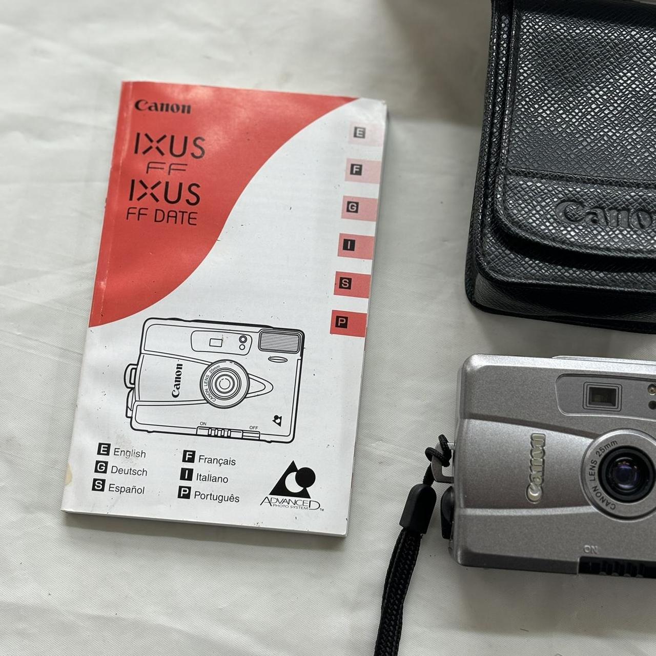 Canon IXUS FF APS Point And Shoot Film Camera In Box... - Depop