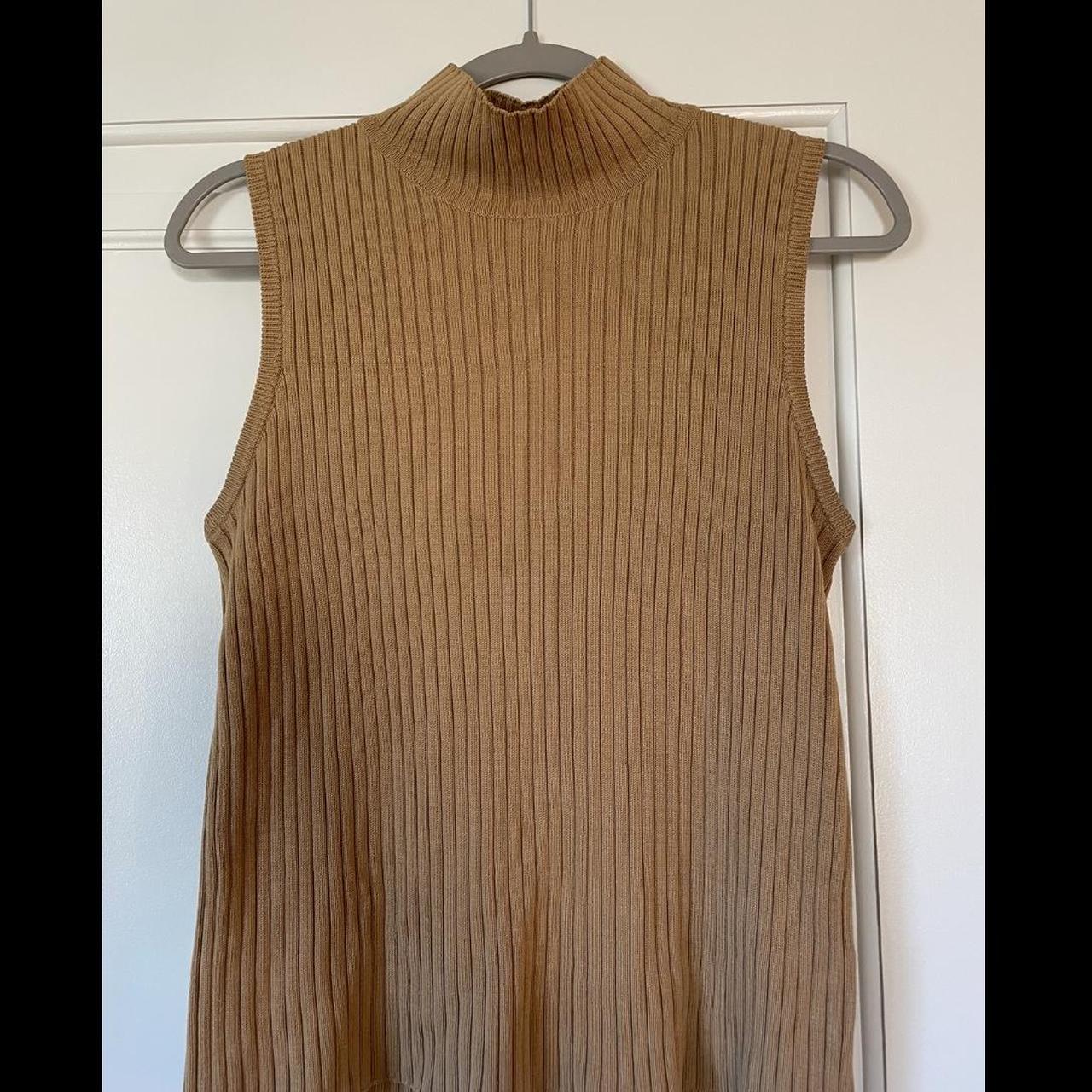 Vintage Chadwick’s Sweater Tank Teeny stain on... - Depop