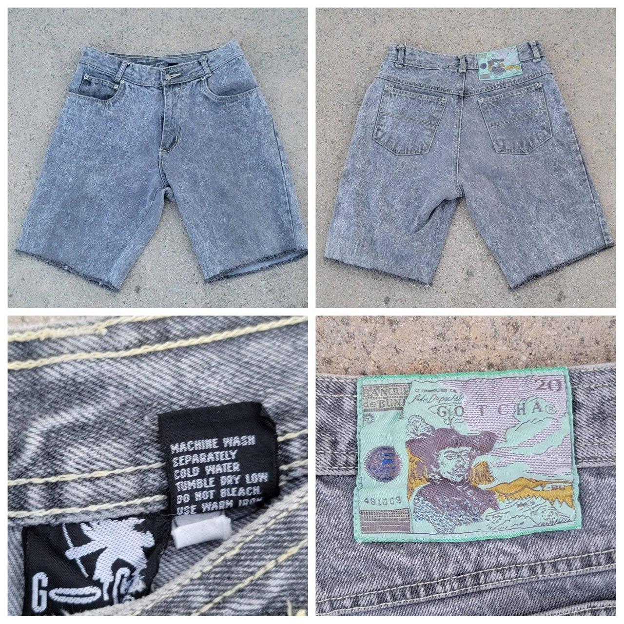 Vtg Gotcha Denim Cutoff Shorts. Great Condition.... - Depop