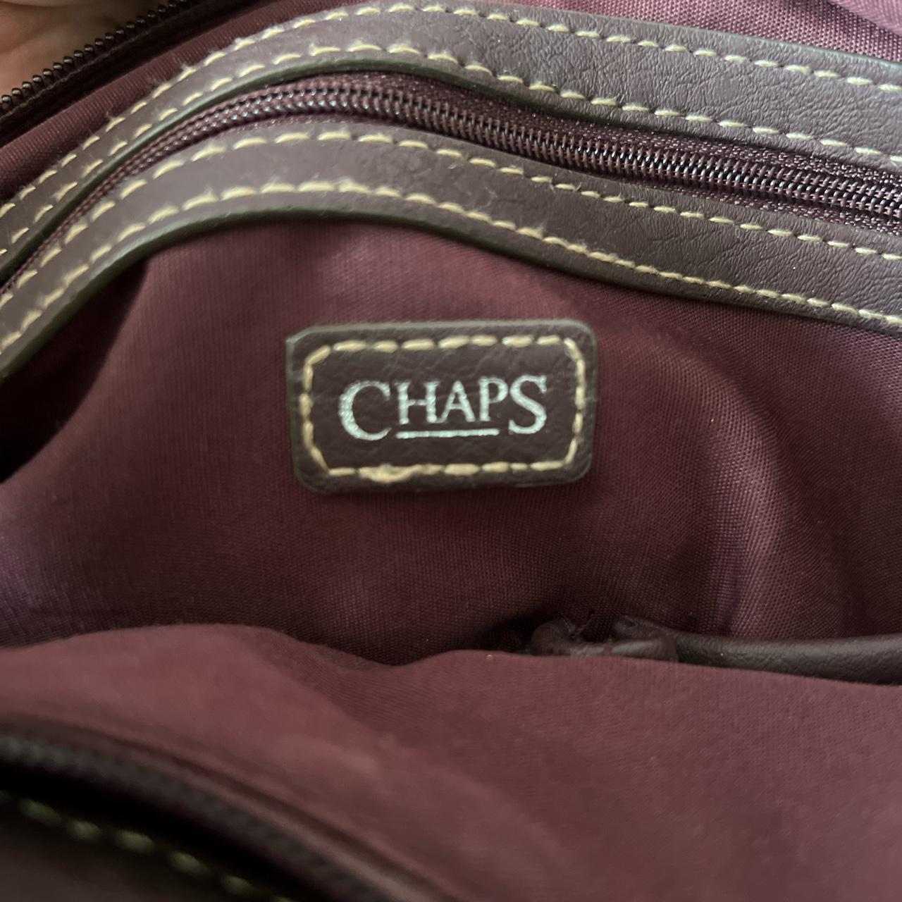 Chaps Women's Purple Bag | Depop