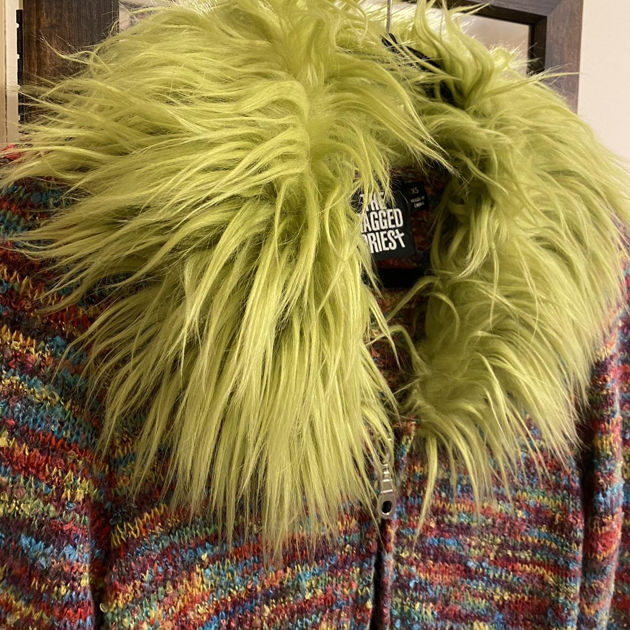 Like New Ragged Priest Spacedye Generation Multi Fur... - Depop