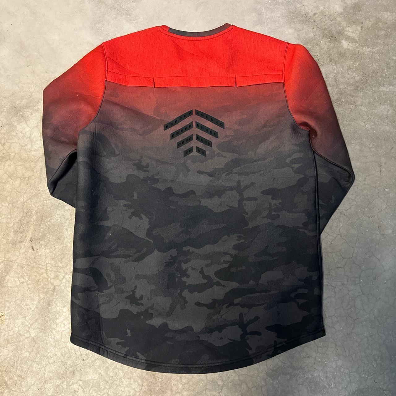 Trapstar Men's Red and Black Jumper | Depop