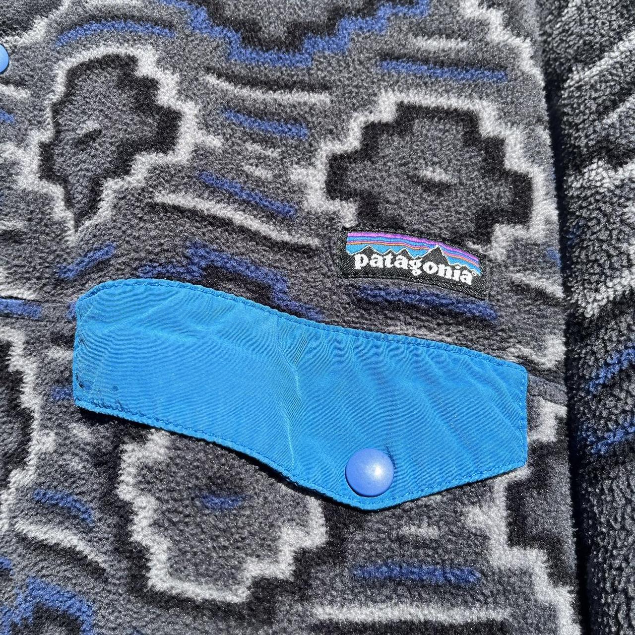 Patagonia "Aztec" Synchilla 23"x28" #patagonia... - Depop