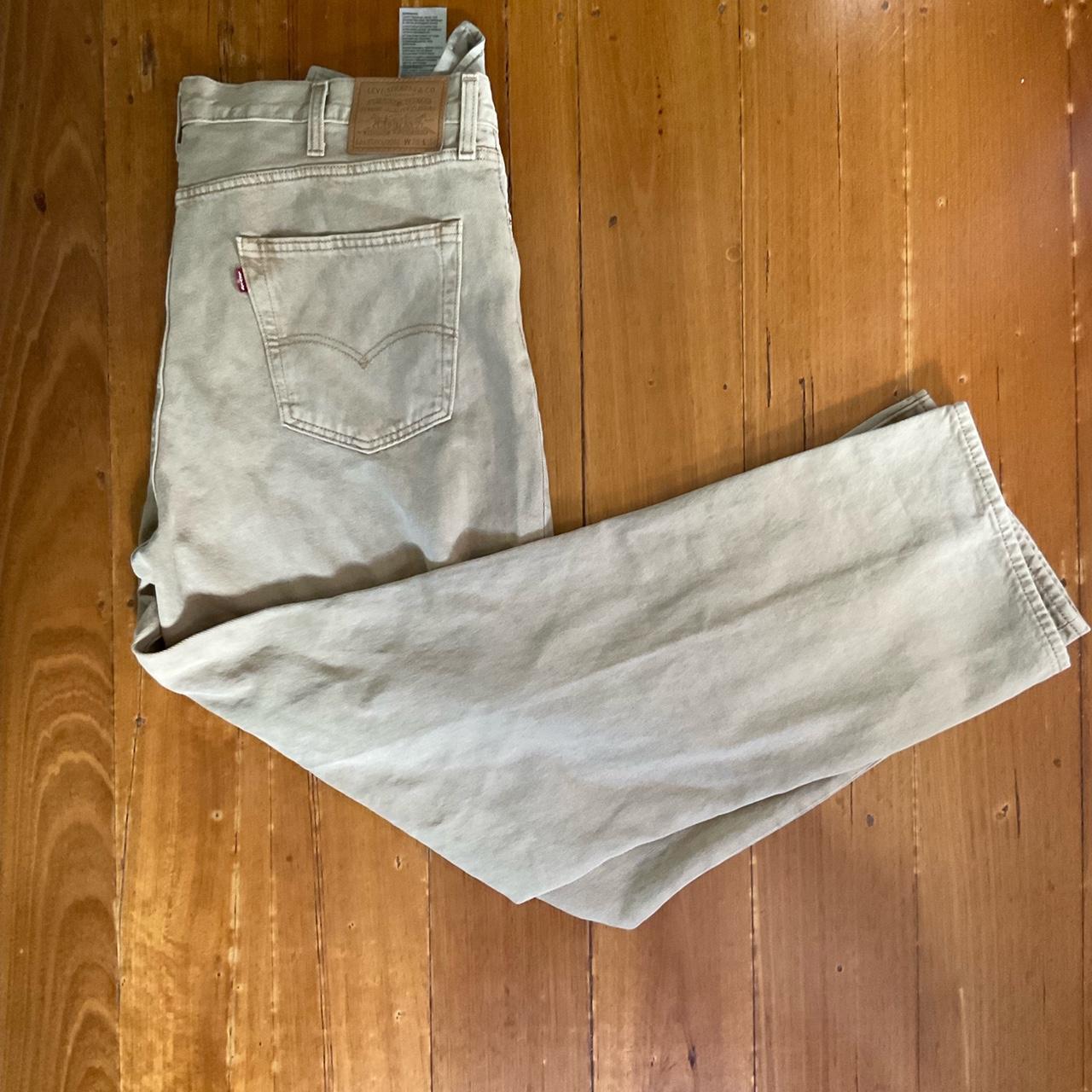 Sick tan Levis 501 jeans photos don’t do em justice... - Depop