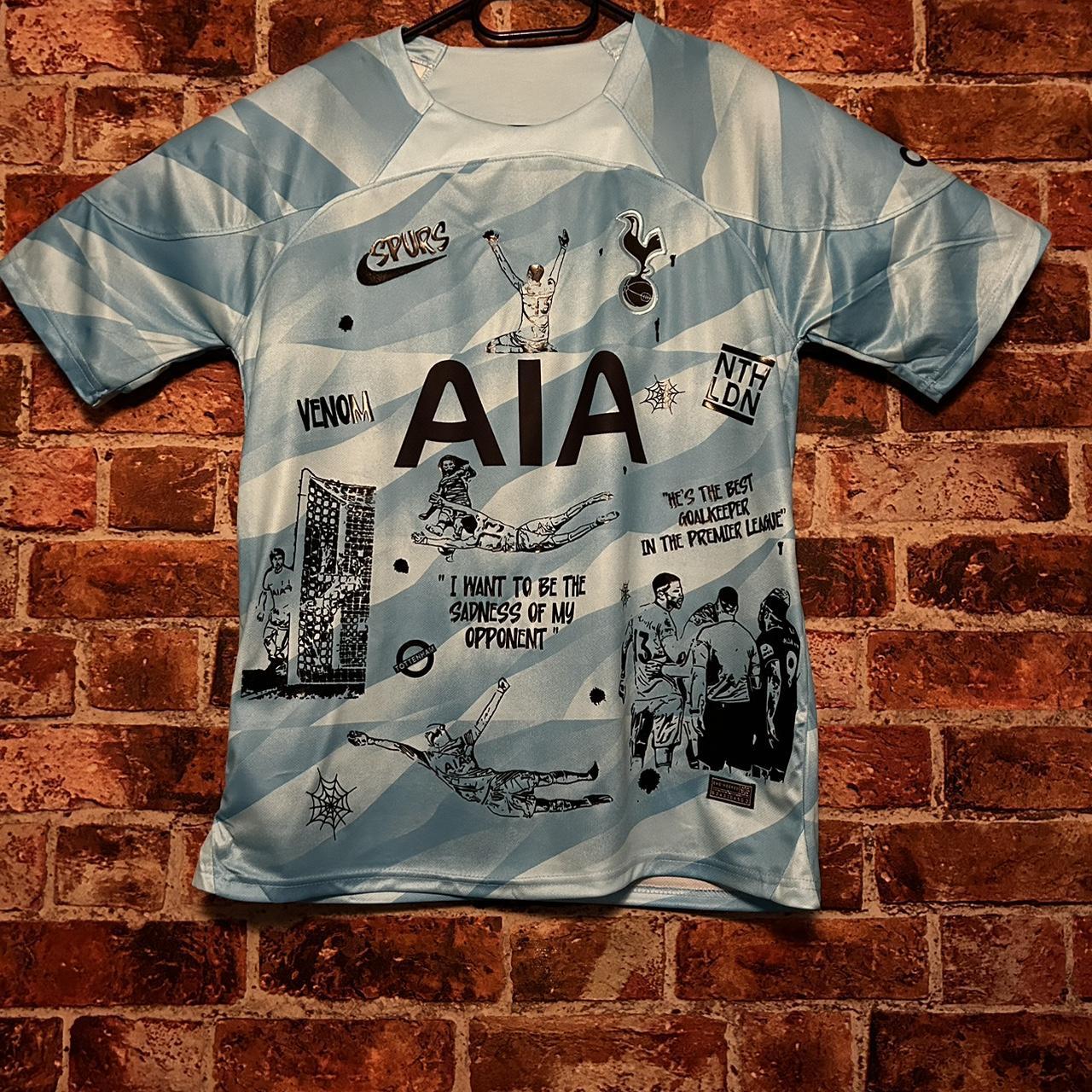 Custom Tottenham home shirt 23/24 customised in... - Depop