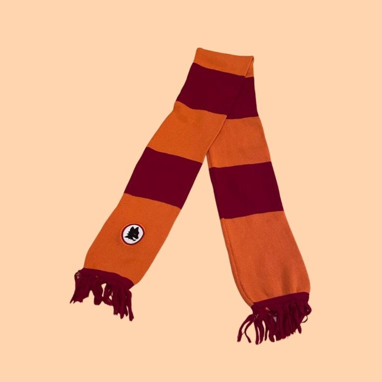 Vintage AS Roma football scarf Unisex adults... - Depop