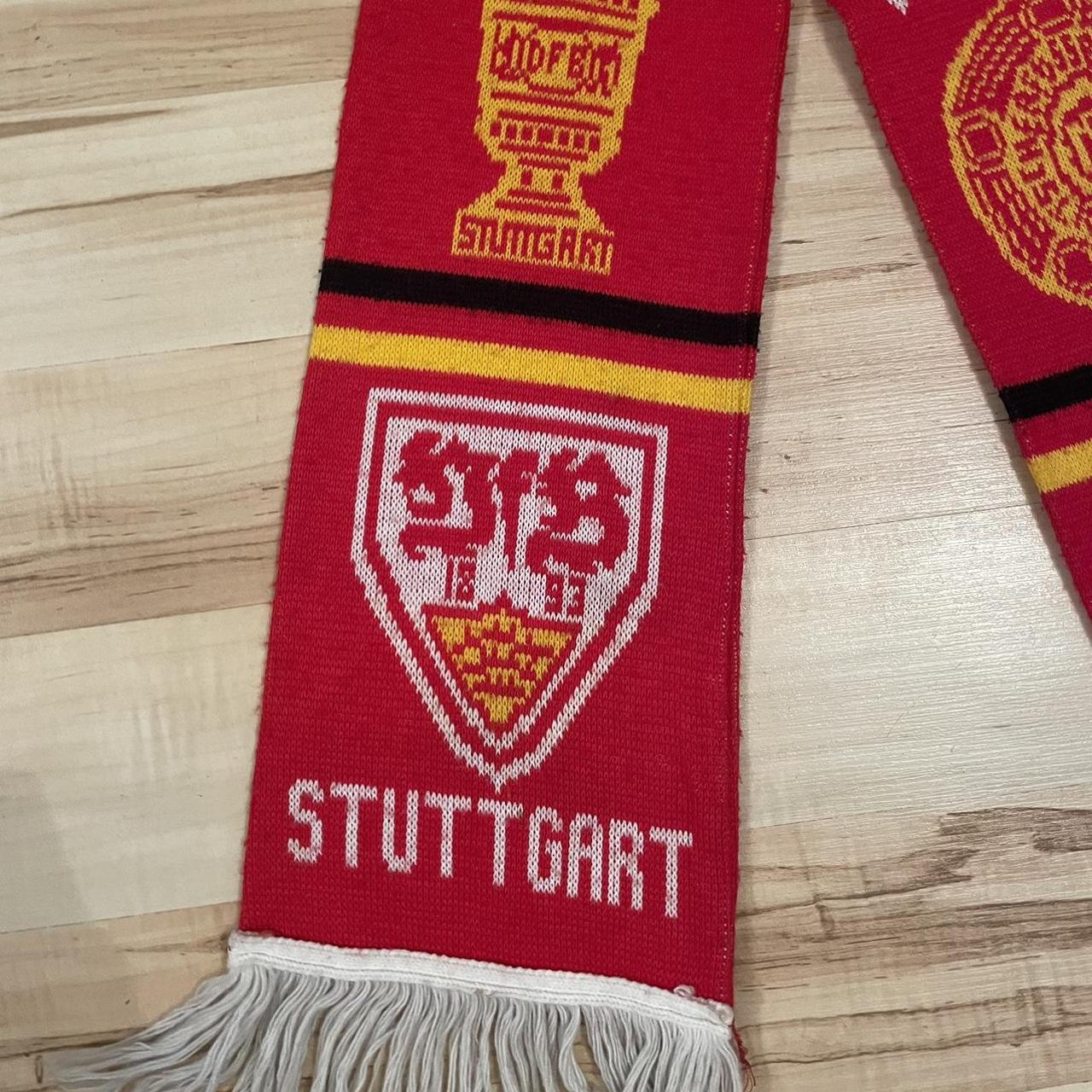 Vintage Vfb Stuttgart Football Scarf Unisex Adults Depop