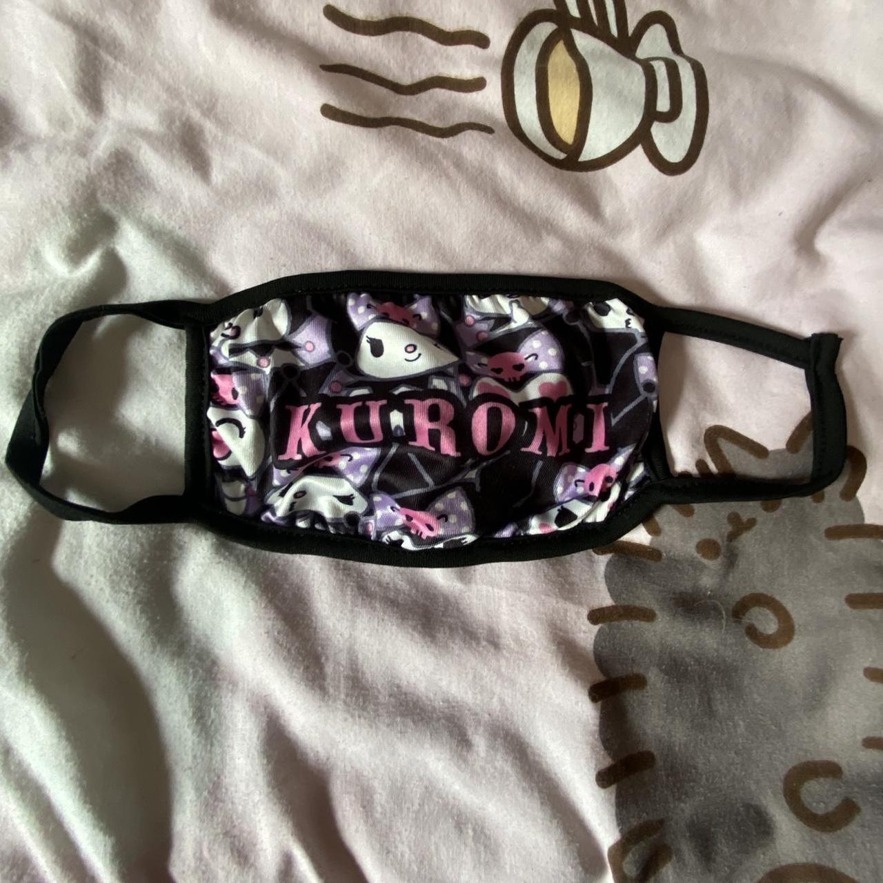 Kuromi face mask Reusable and washable (has been... - Depop