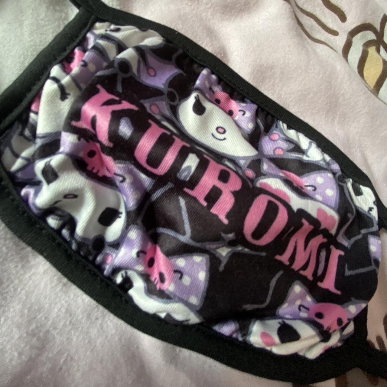 Kuromi face mask Reusable and washable (has been... - Depop