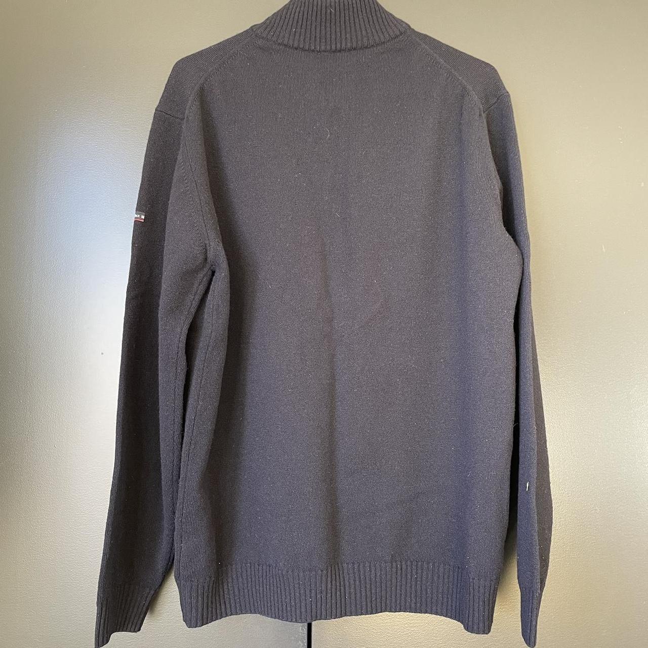 Wool Armor Lux quarter zip sweater XL for an... - Depop