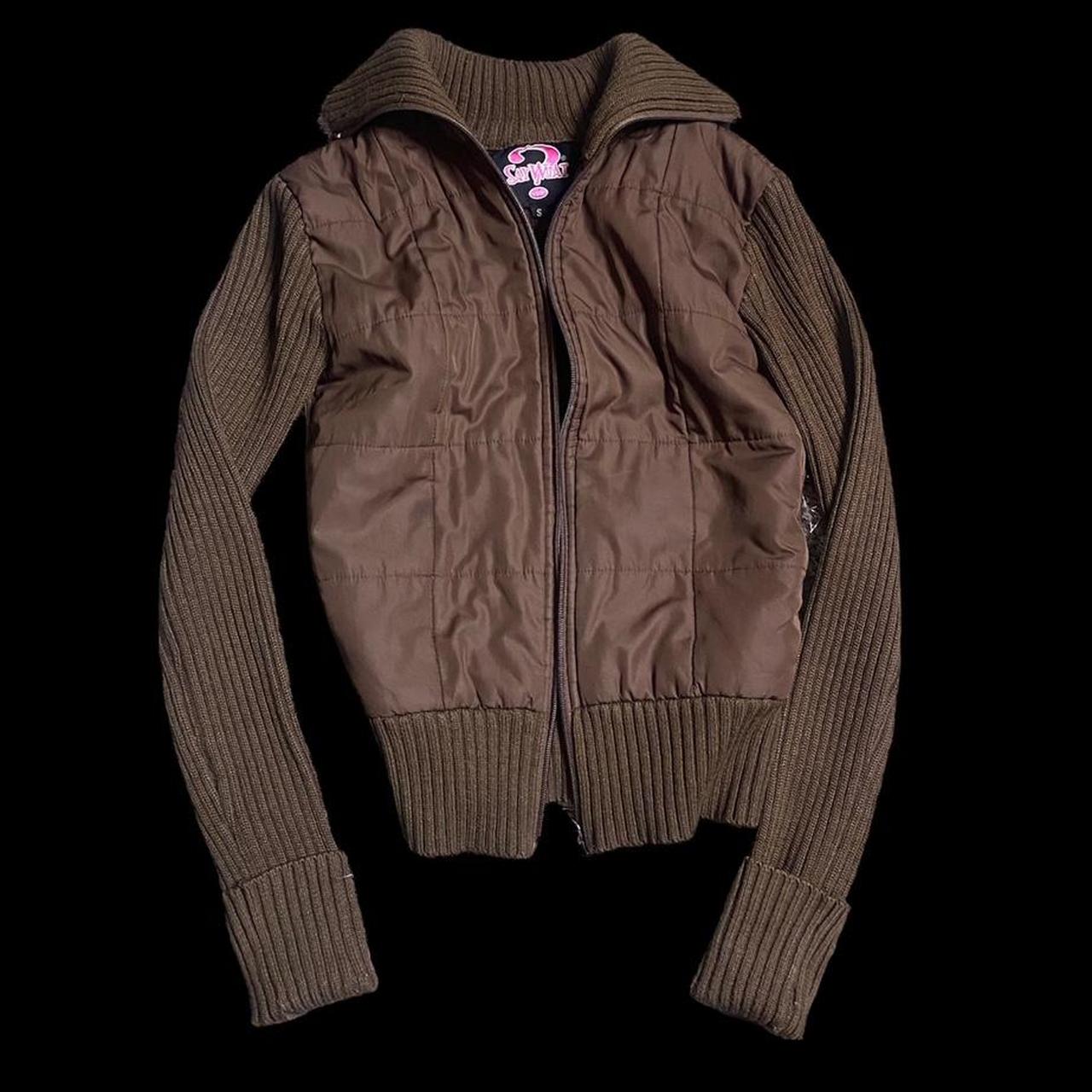 Say What? Women's Brown Jacket | Depop