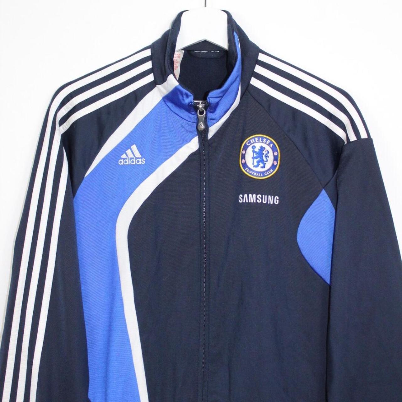 CHELSEA 2009-10 ADIDAS TRACKSUIT TOP JACKET Track... - Depop