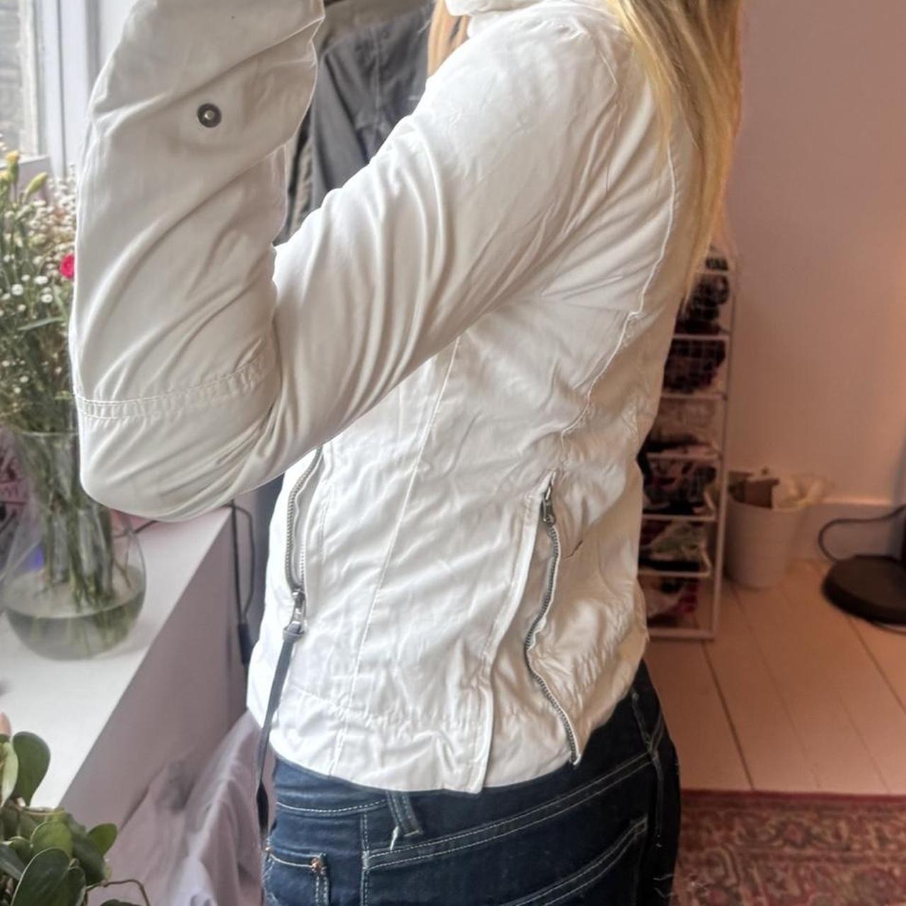 Vintage bench cargo zip up jacket utility style... - Depop