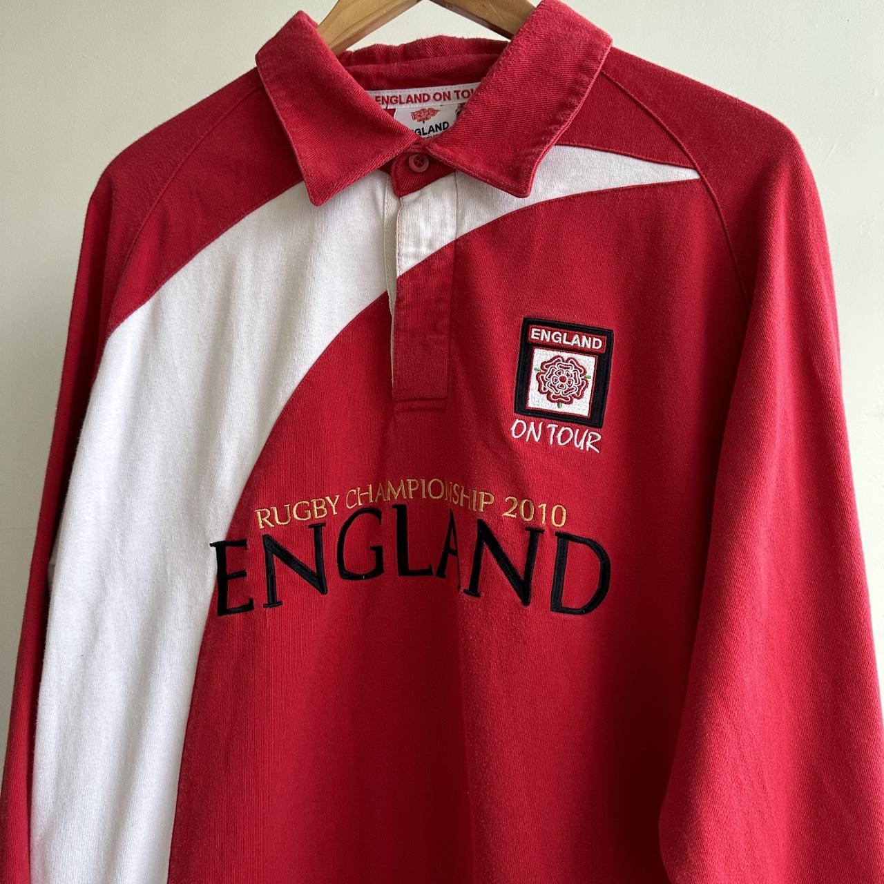 England on Tour Rugby Shirt • rugby championship... - Depop