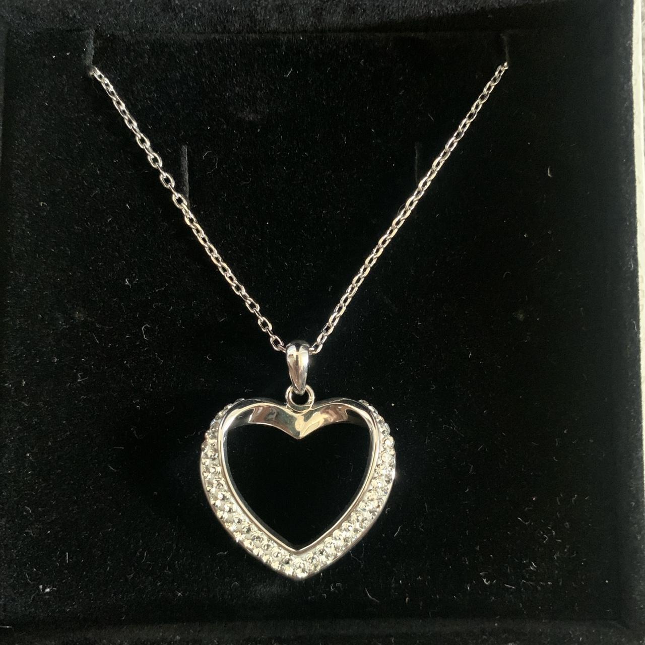 Swarovski heart necklace warren james store