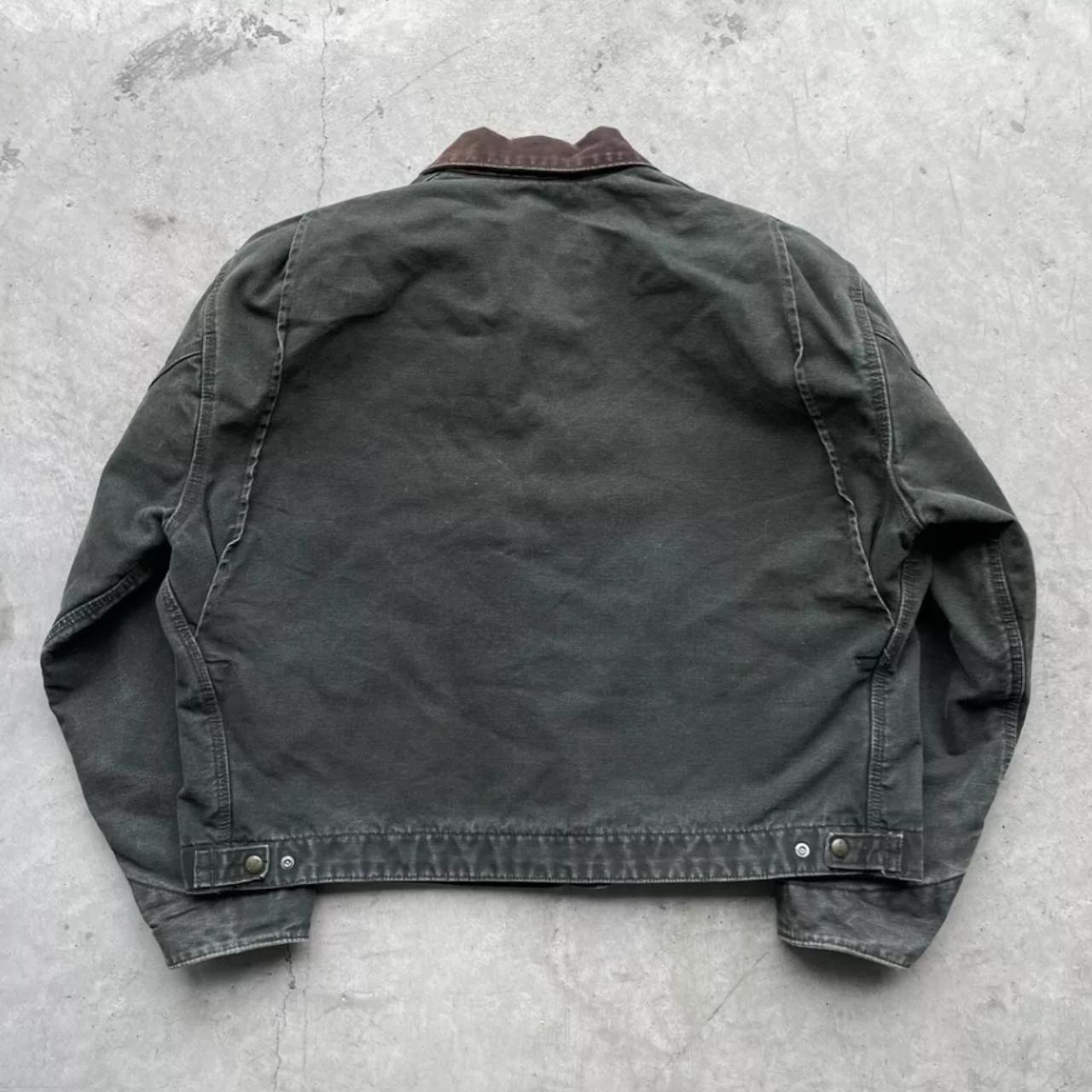 Vintage Carhartt J97 MOS Detroit Jacket Size M... - Depop