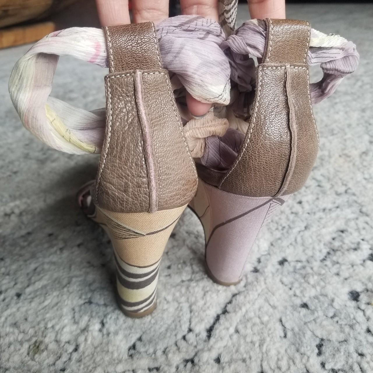 Beautiful Hugo Boss heels made in Italy with silk... - Depop