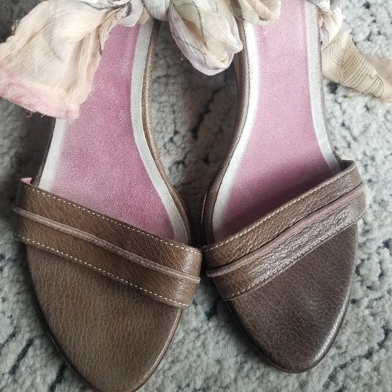 Beautiful Hugo Boss heels made in Italy with silk... - Depop