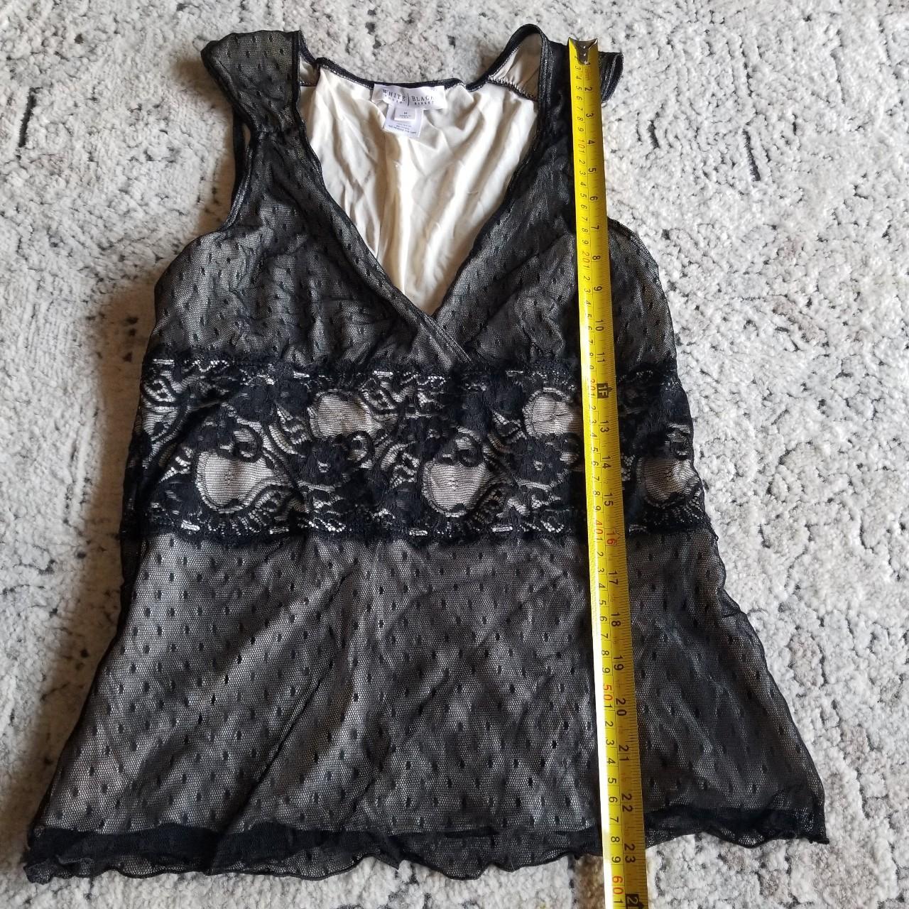 Beautiful whimsy gothic lace tank top! Sz medium... - Depop