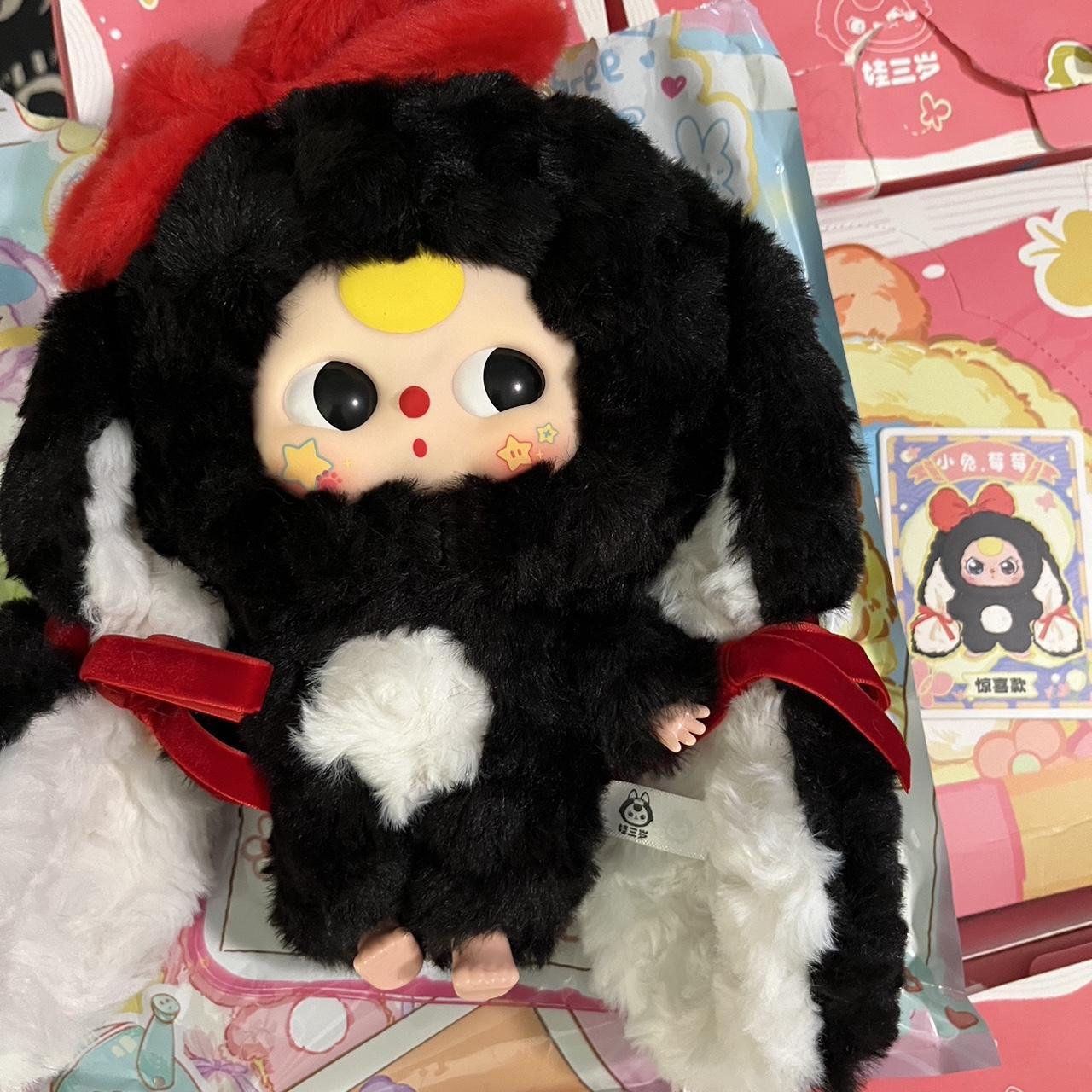 Baby Three Macaron Bunny Returns v3 Plush Series... | Depop