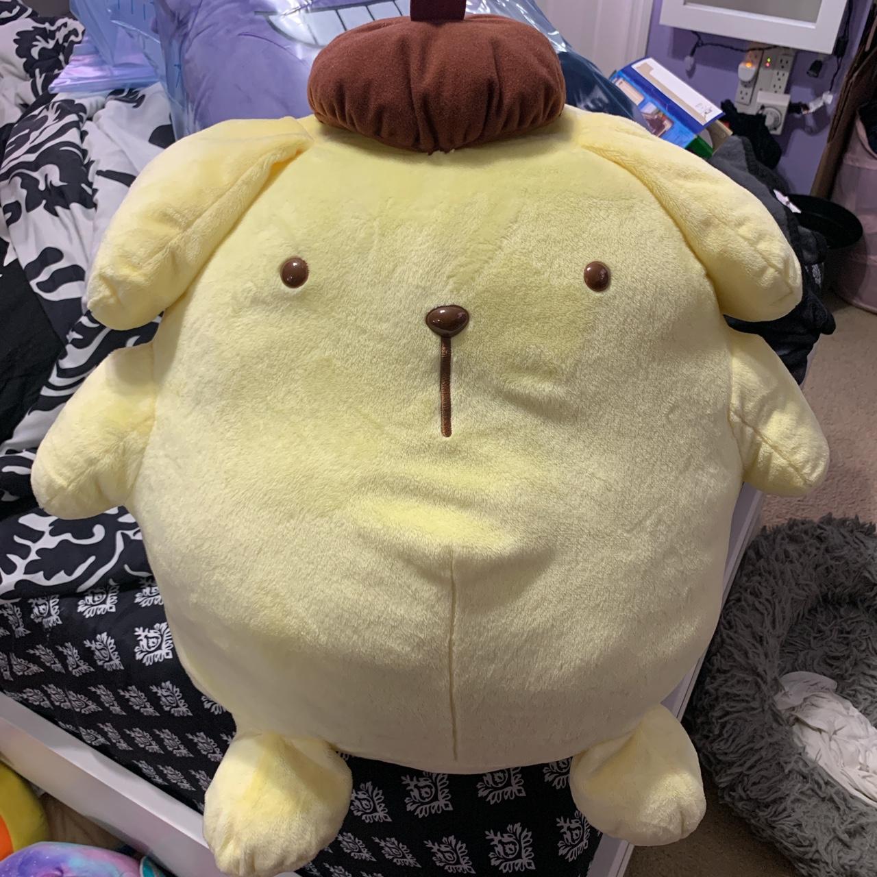 #sanrio #pompompurin 21” giant round plushie.... - Depop