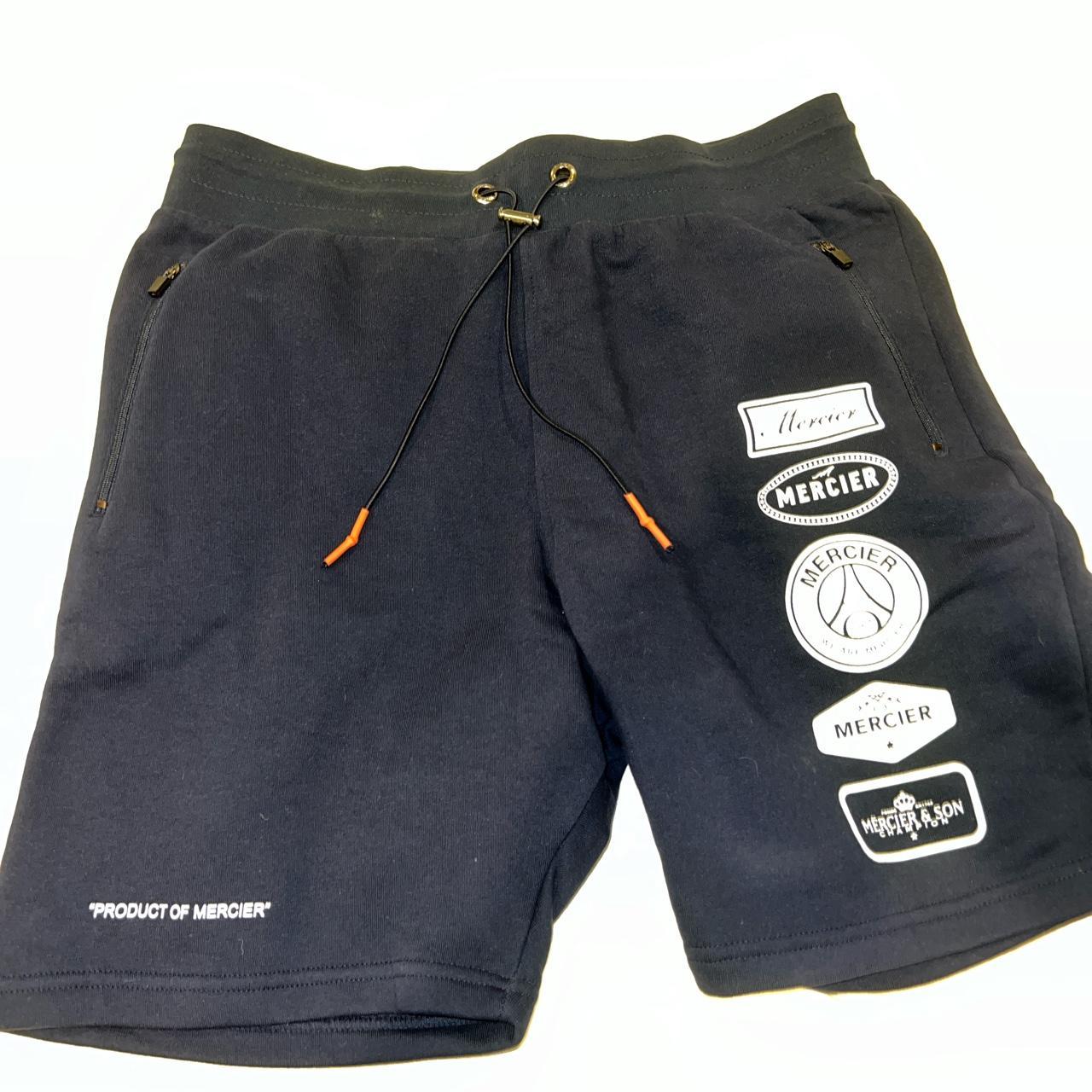 Large Navy Mercier Shorts - Brand New With Tag - Depop