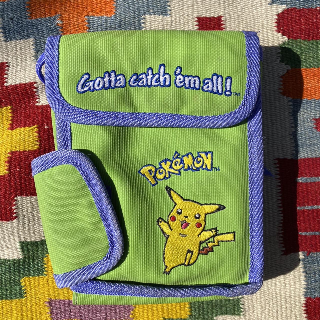 VTG Gameboy Color Carrying Case Bag Pokemon Pikachu... - Depop