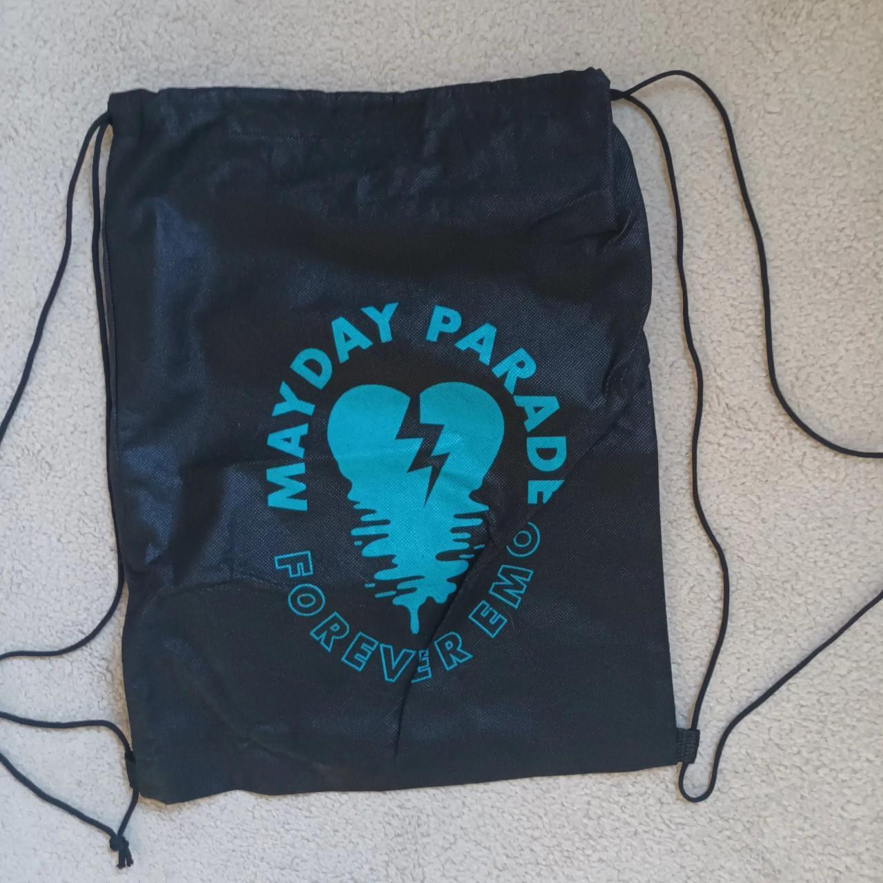 Mayday Parade Forever Emo drawstring bag Exclusive... - Depop