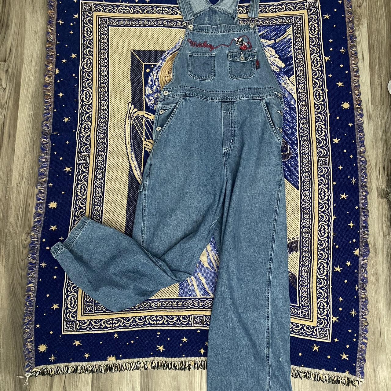 🏰 🌟 vintage Mickey Mouse overalls 🌟🏰 -90s -size... - Depop
