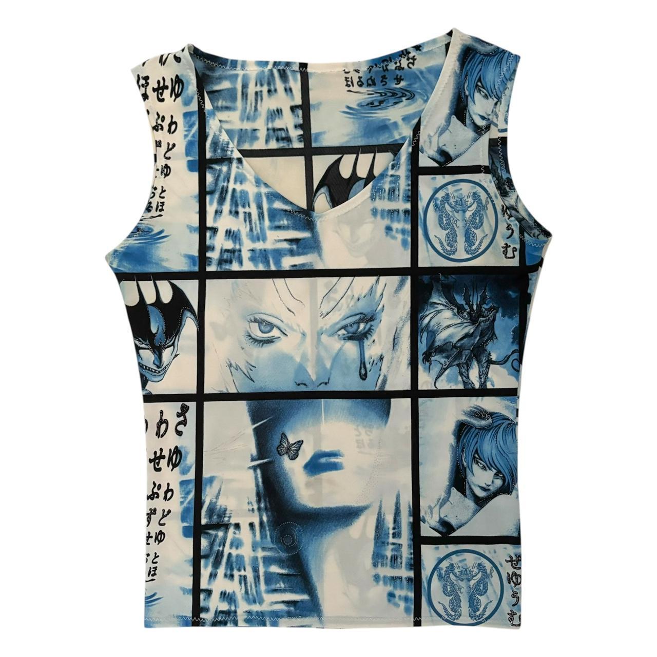subversive anime manga graphic top best for... | Depop