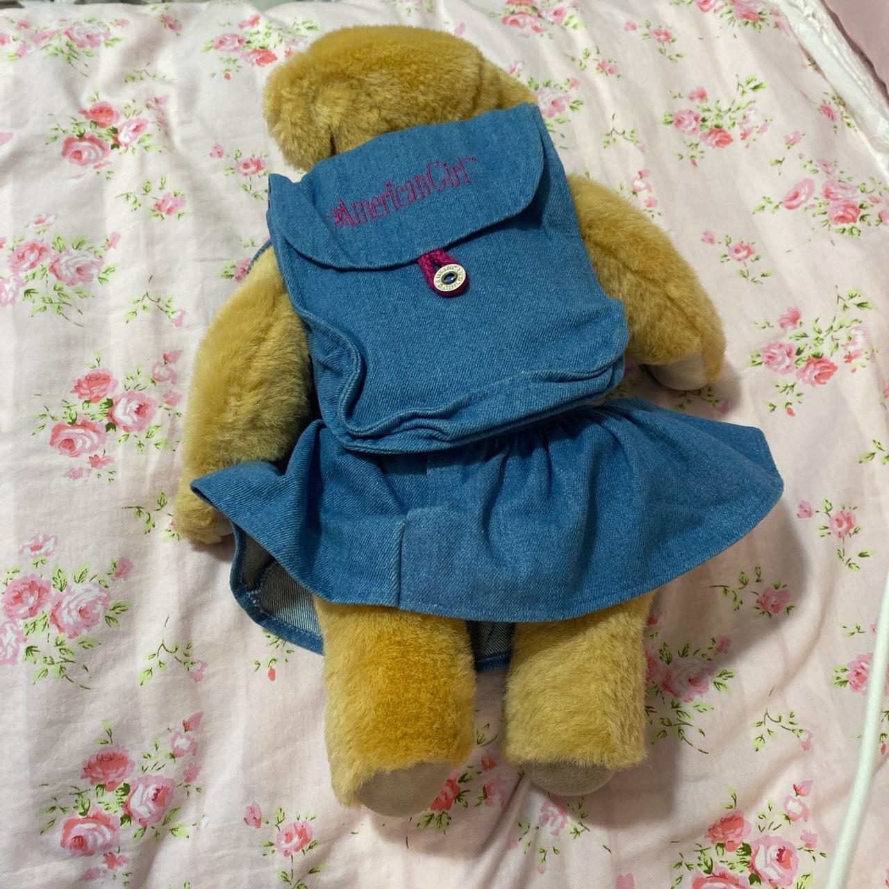 American girl miss ag bear doll. Comes with skirt,... - Depop