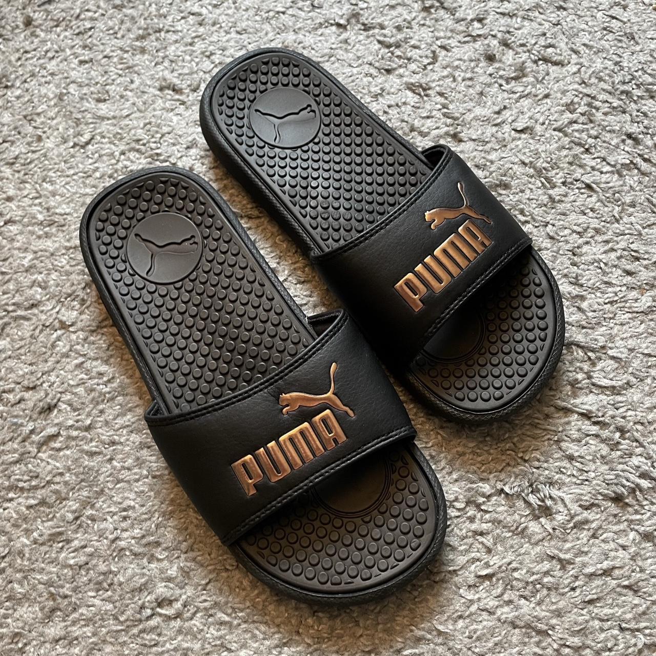Womens Puma Slides. In great shape never used size... - Depop
