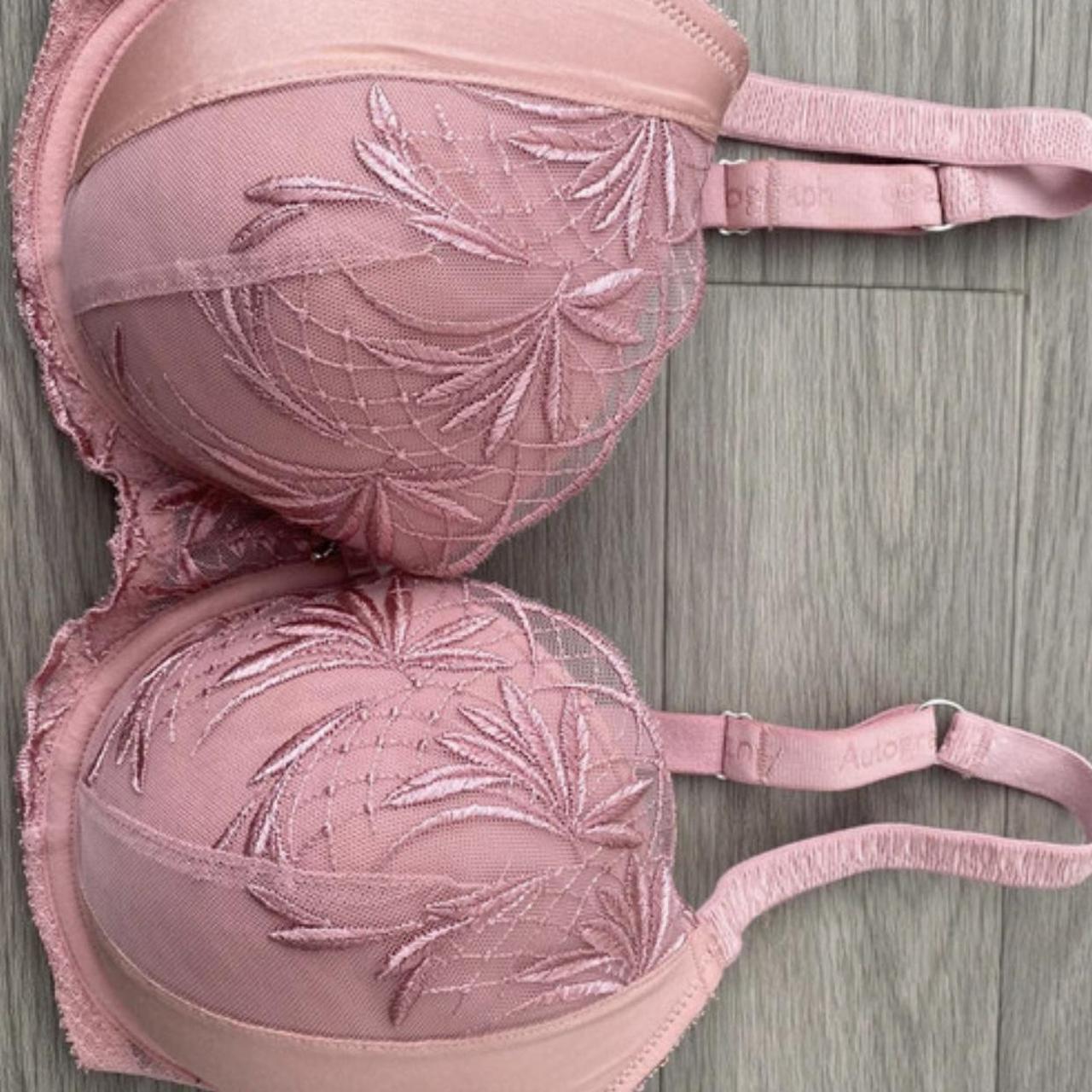 Blush pink M&S autograph bra- size 32DD. Perfect... - Depop