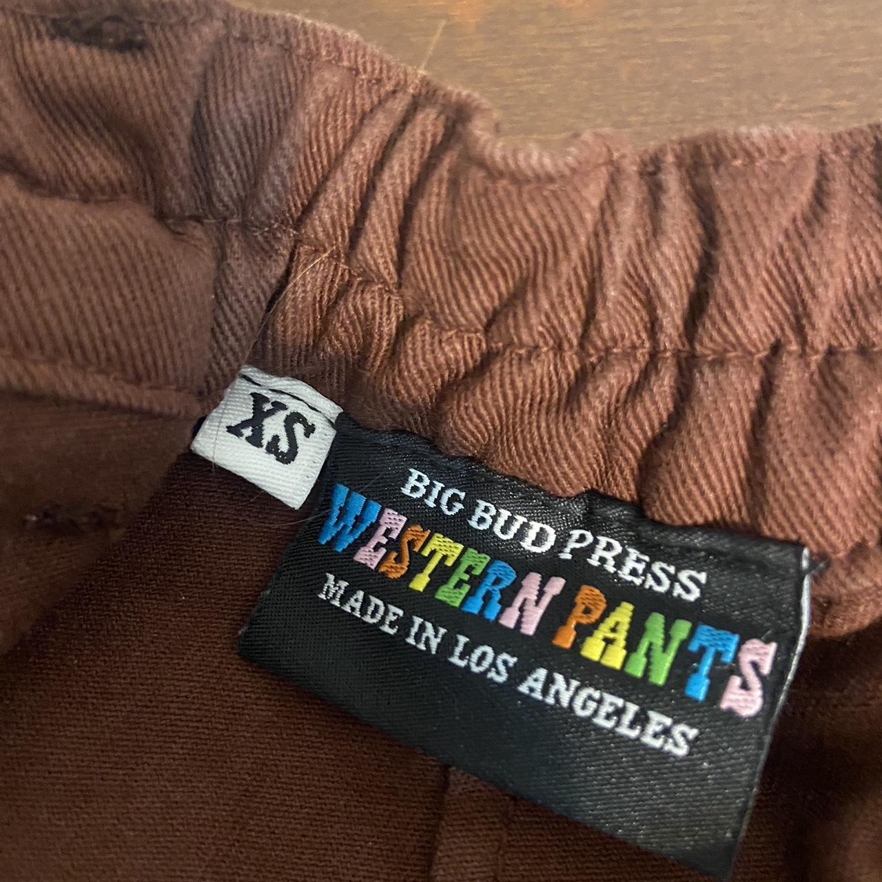 Big Bud Press Western Pant XS Have some minor fading - Depop