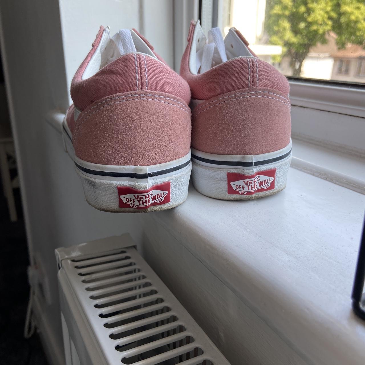 Pink Old Skool Vans 🩷 Size 4 Worn a few times but... - Depop