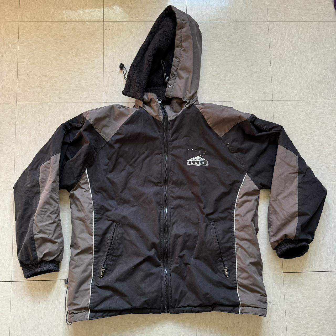 Heavy Alaska Winter Jacket. Fleece inside. Size L or XL - Depop