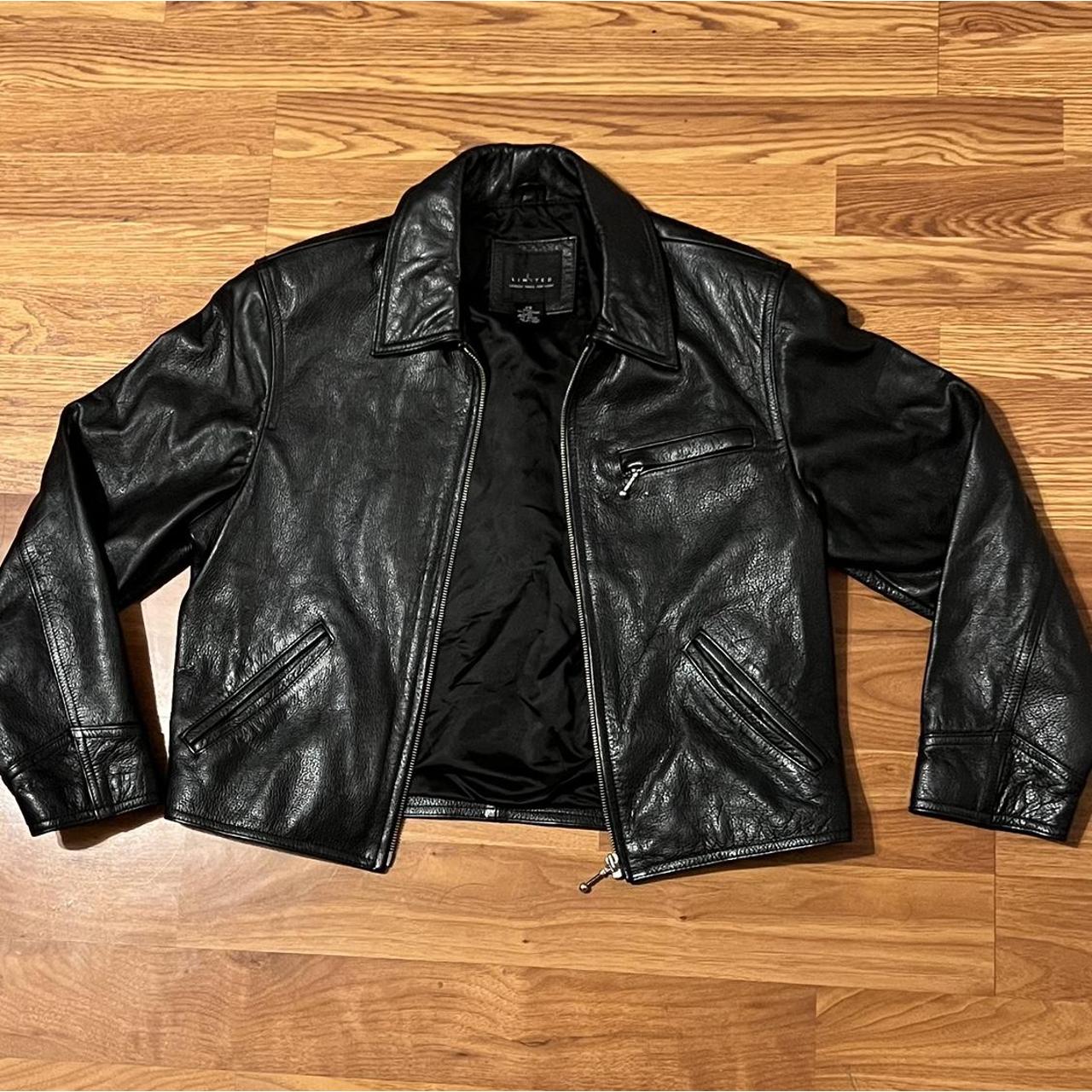 THE LIMITED Women's Black Jacket | Depop