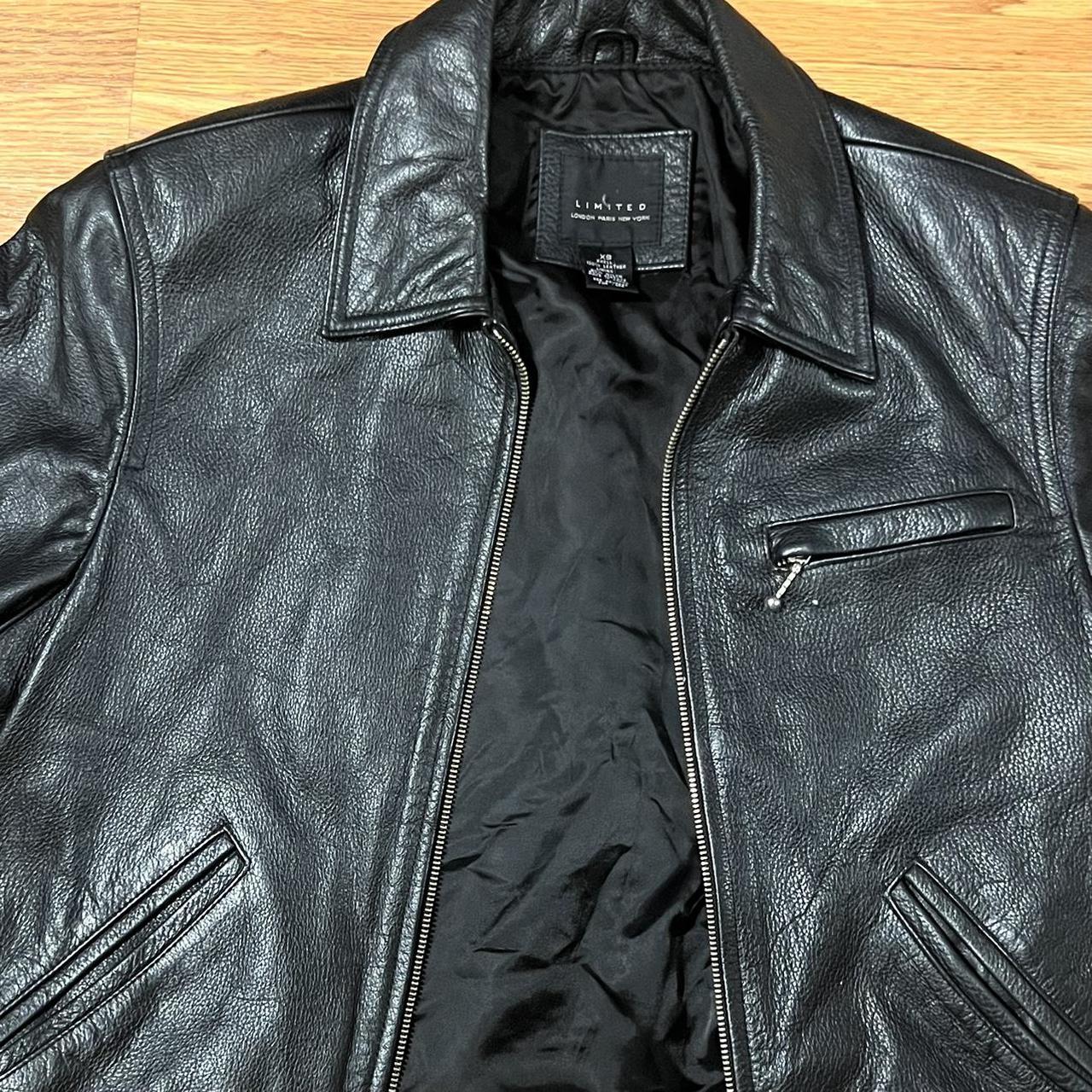 THE LIMITED Women's Black Jacket | Depop