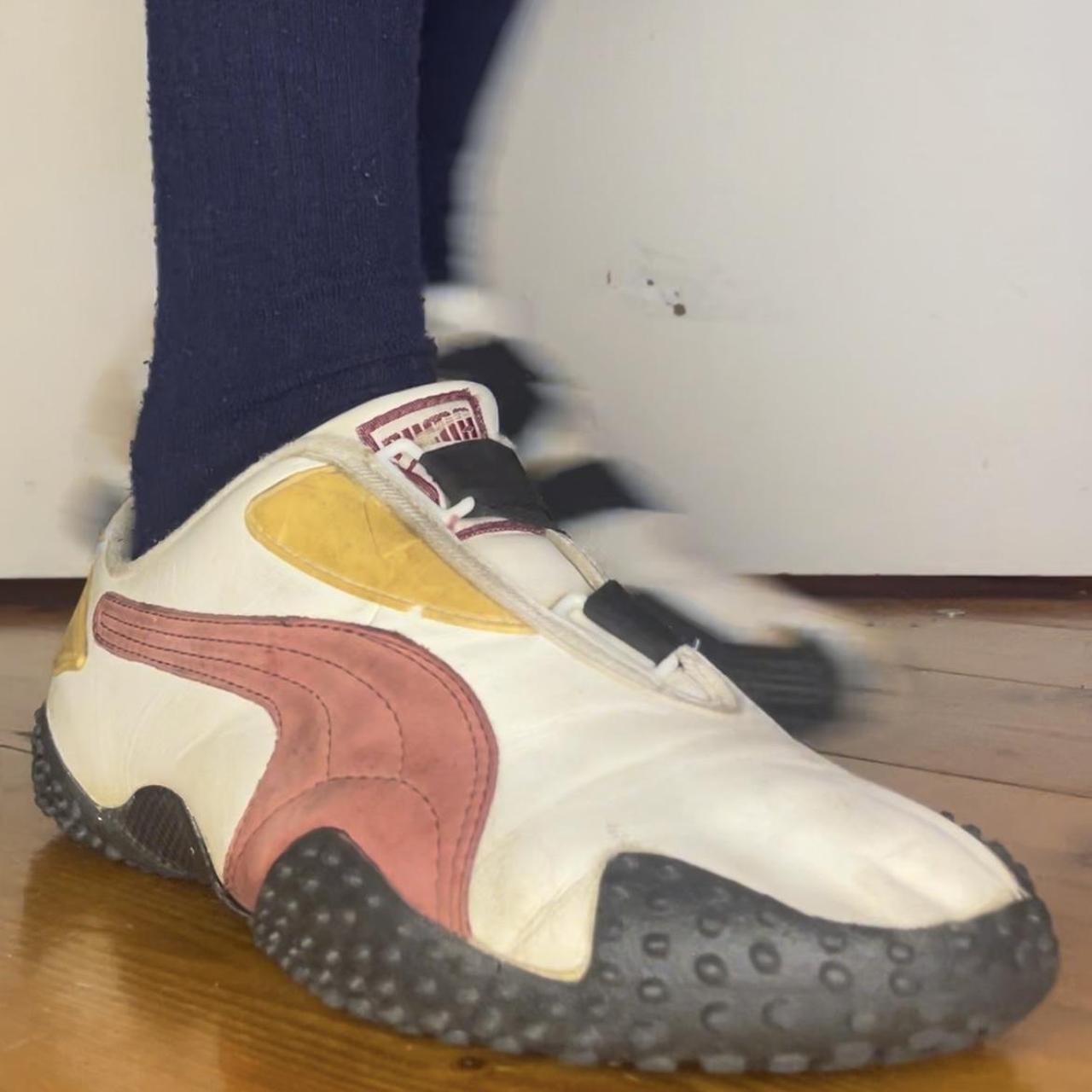 So obsessed w these Puma elastic/velcro strappy... - Depop