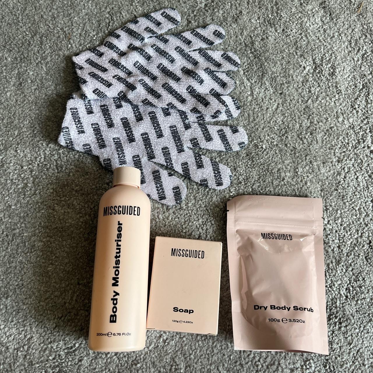 Miss guided set that includes: - body moisturiser... - Depop