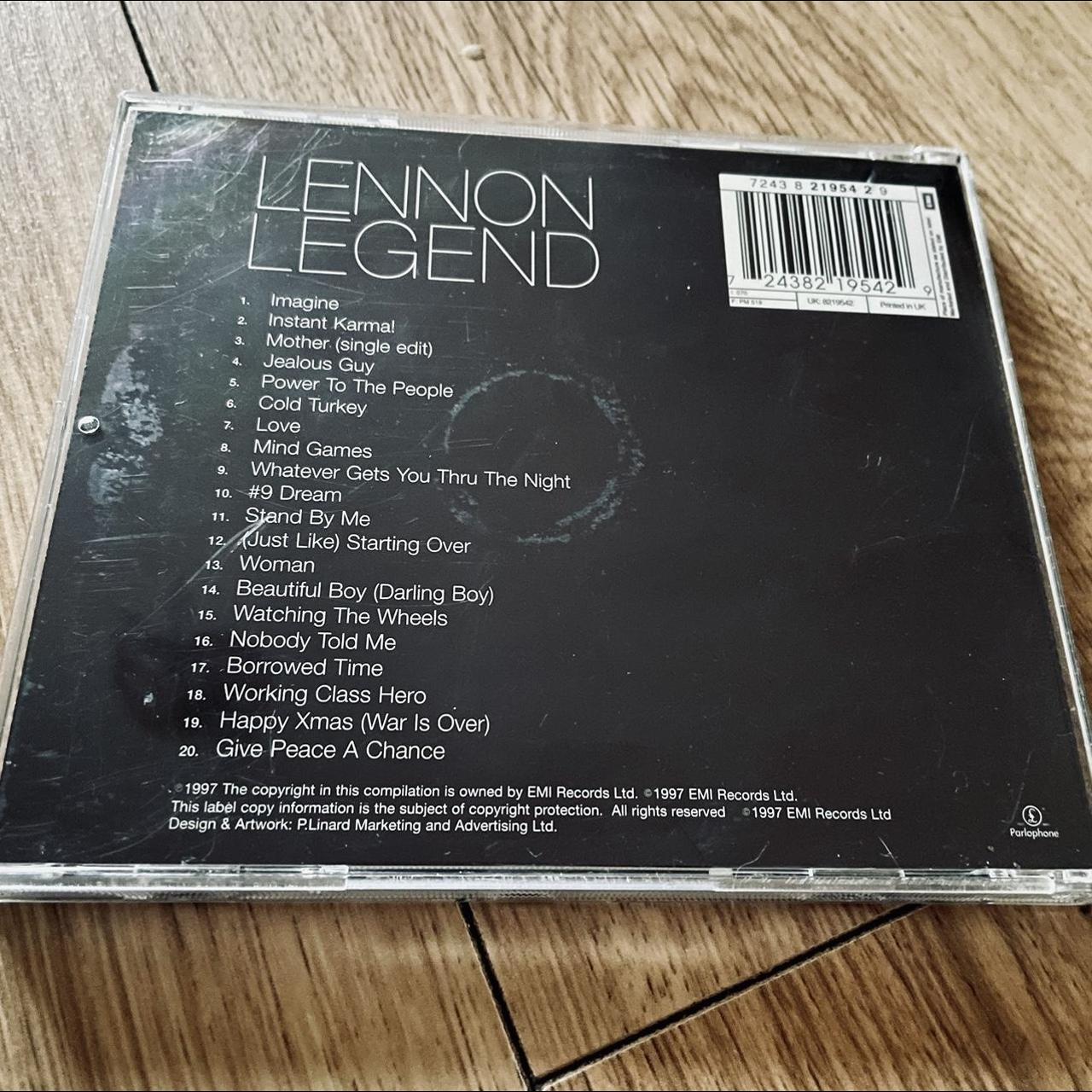 John Lennon ‘ Legend- best of’ CD album in very good... - Depop