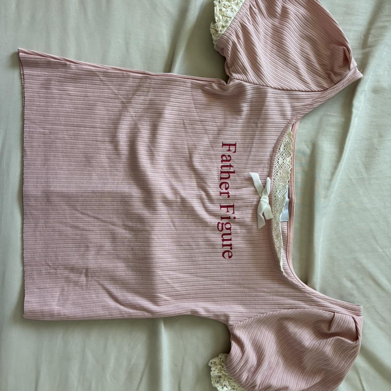 PRAYING brand Father Figure cropped top. I purchased... - Depop