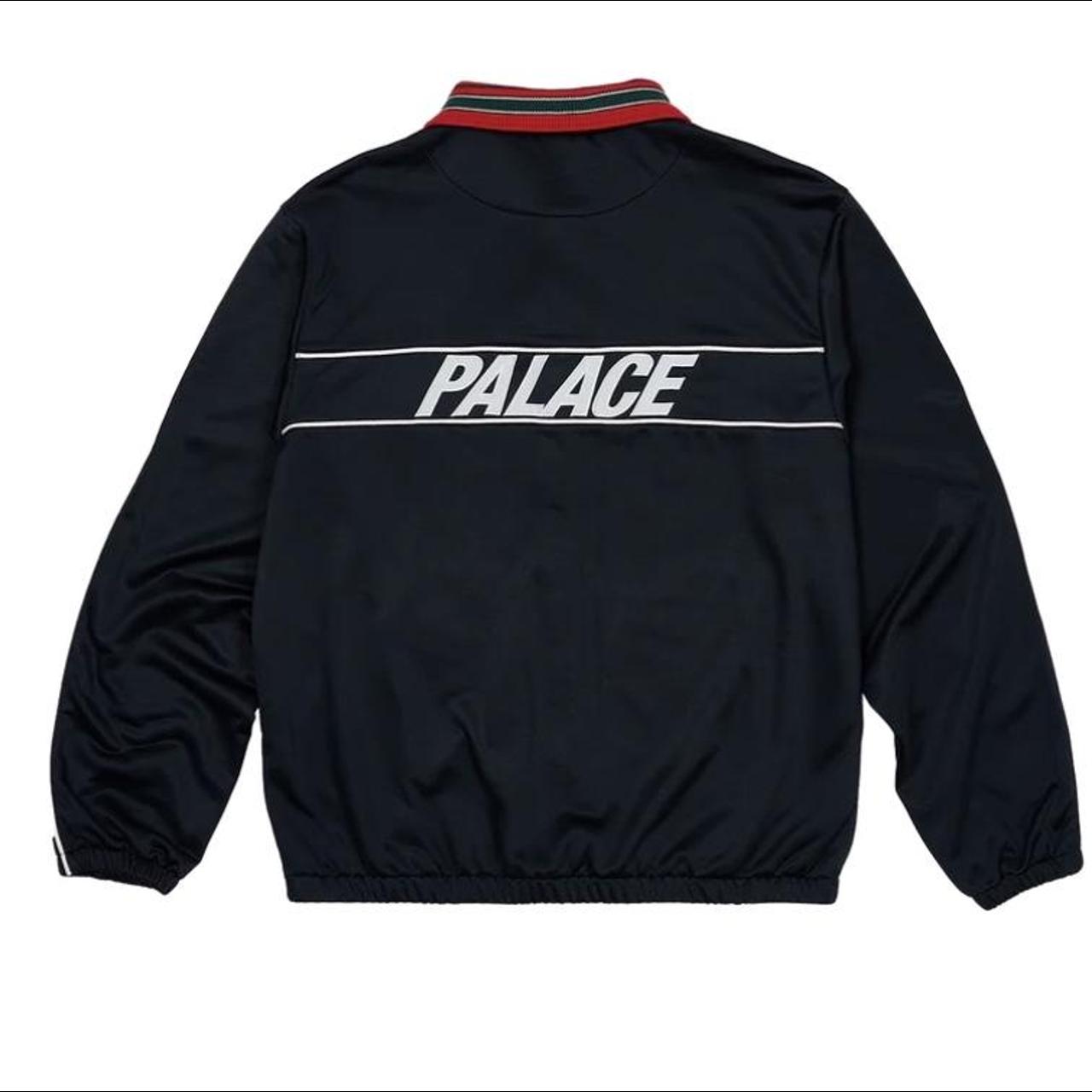 Palace navy relax jacket size XL in perfect... - Depop