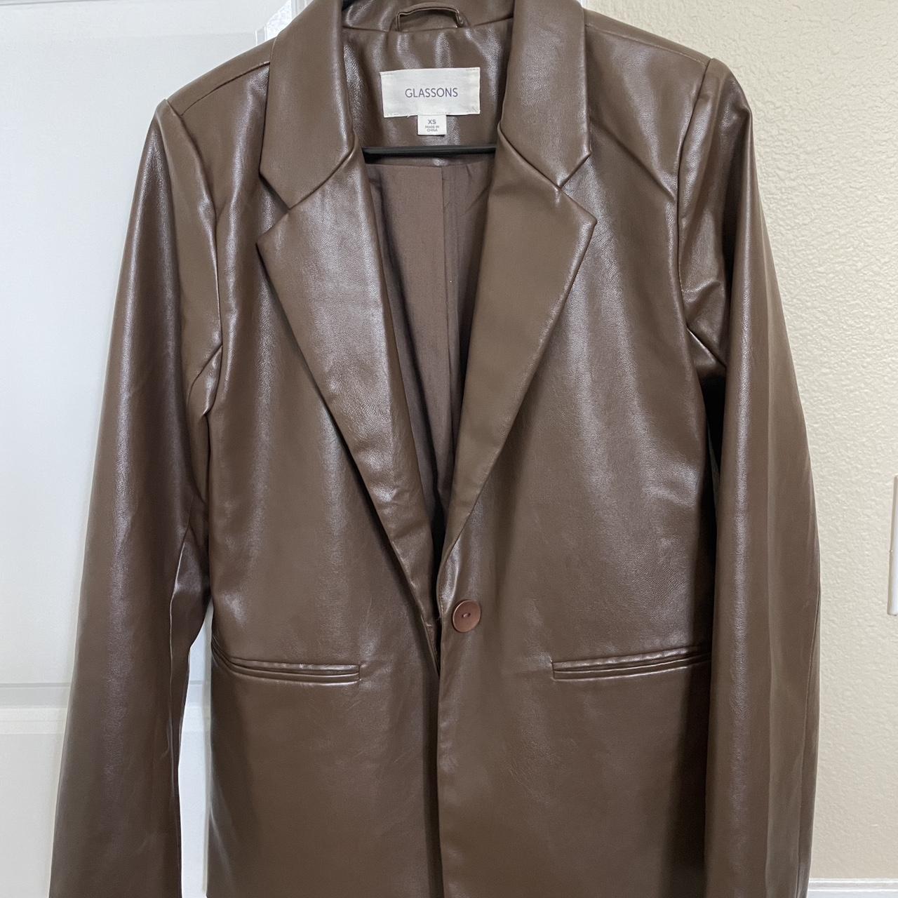 Glassons Women's Brown Coat | Depop