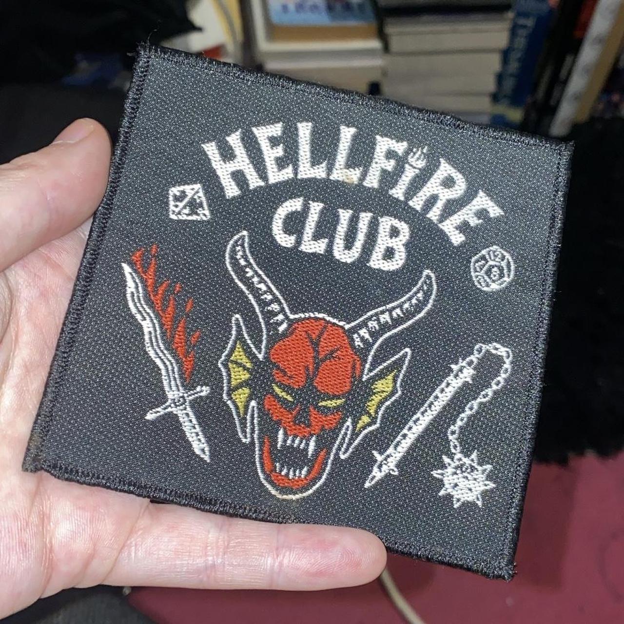 Stranger things hellfire club patch unused... - Depop