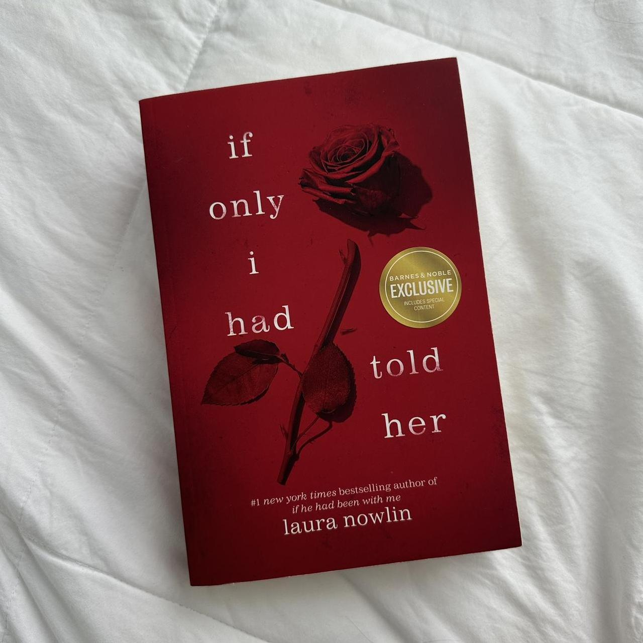 If Only I Had Told Her by Laura Nowlin #books... - Depop